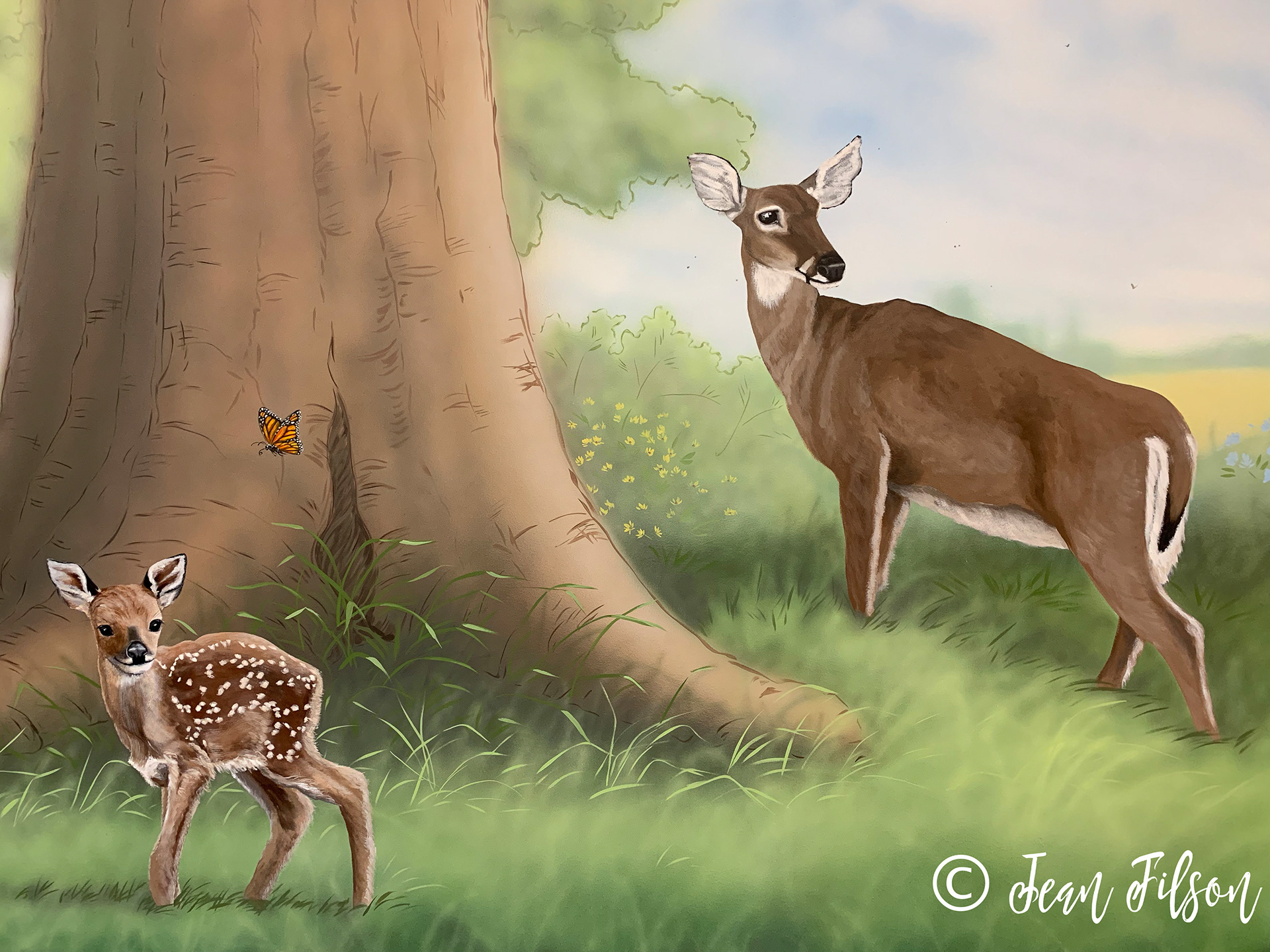 Jean Filson Artist - Mural Work