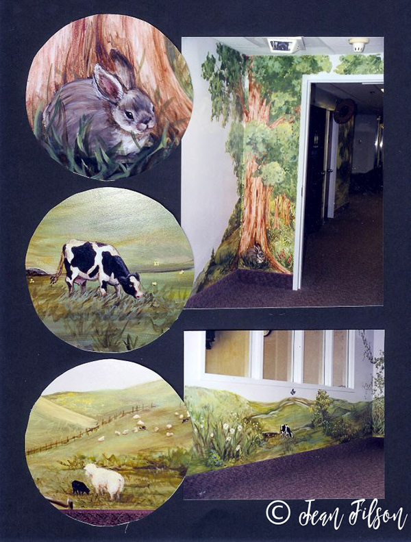 Jean Filson Artist - Mural Work