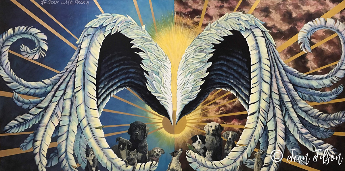 Jean Filson Artist - Mural Work