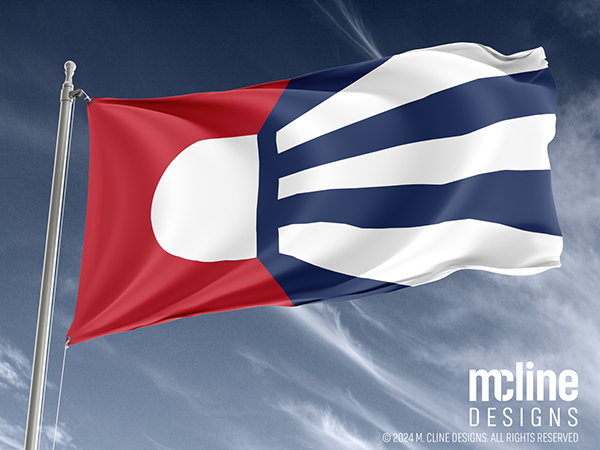 M. Cline Designs - Cleveland Flag Project