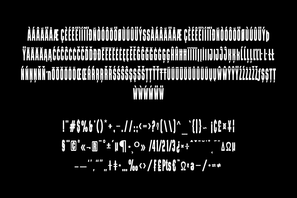 Typeparties - A Beauty of Unstructured Typeface - Global Premiere Rough ...