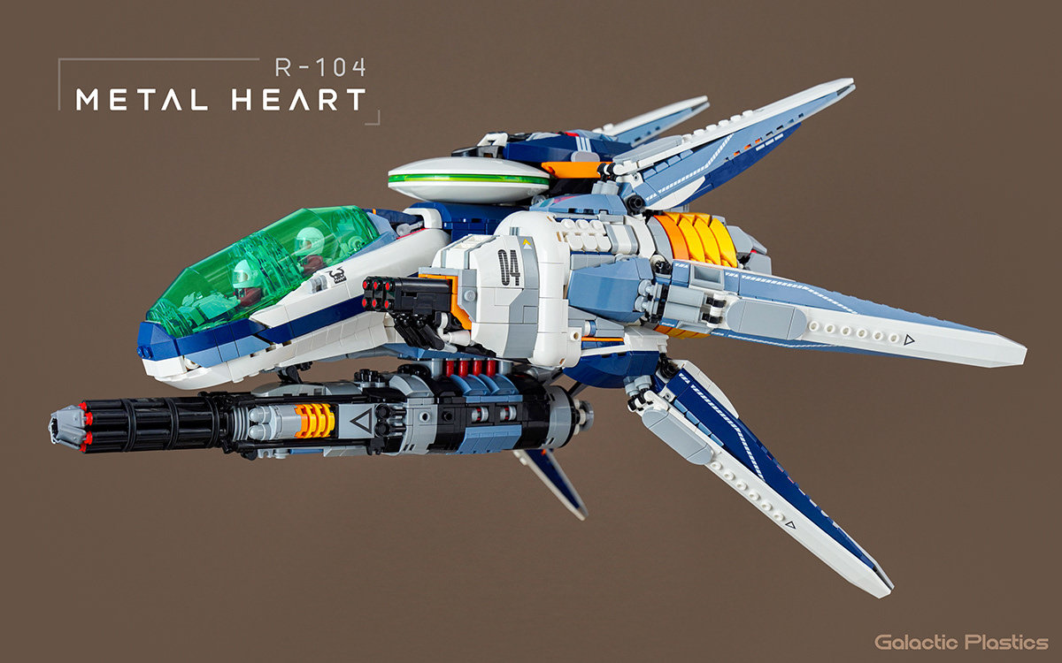 Galactic Plastics - R-104 Metal Heart