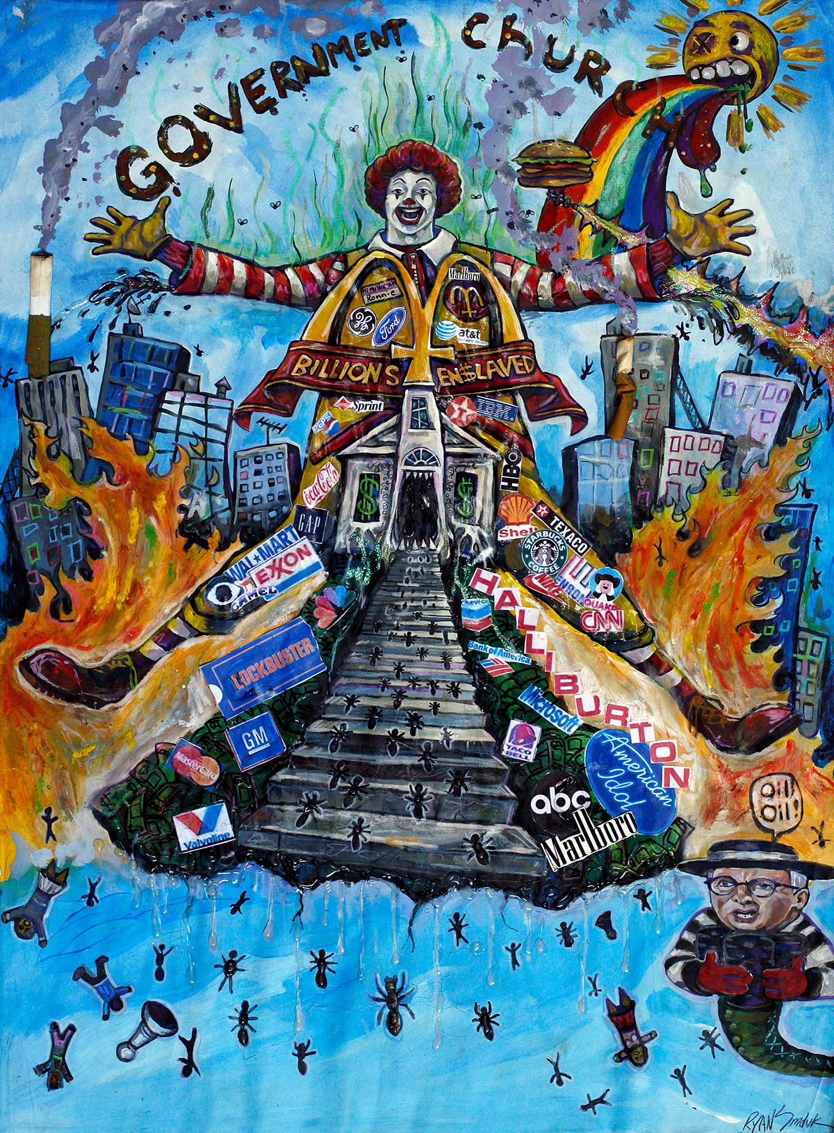 The Art of Ryan Smoluk - Government Church