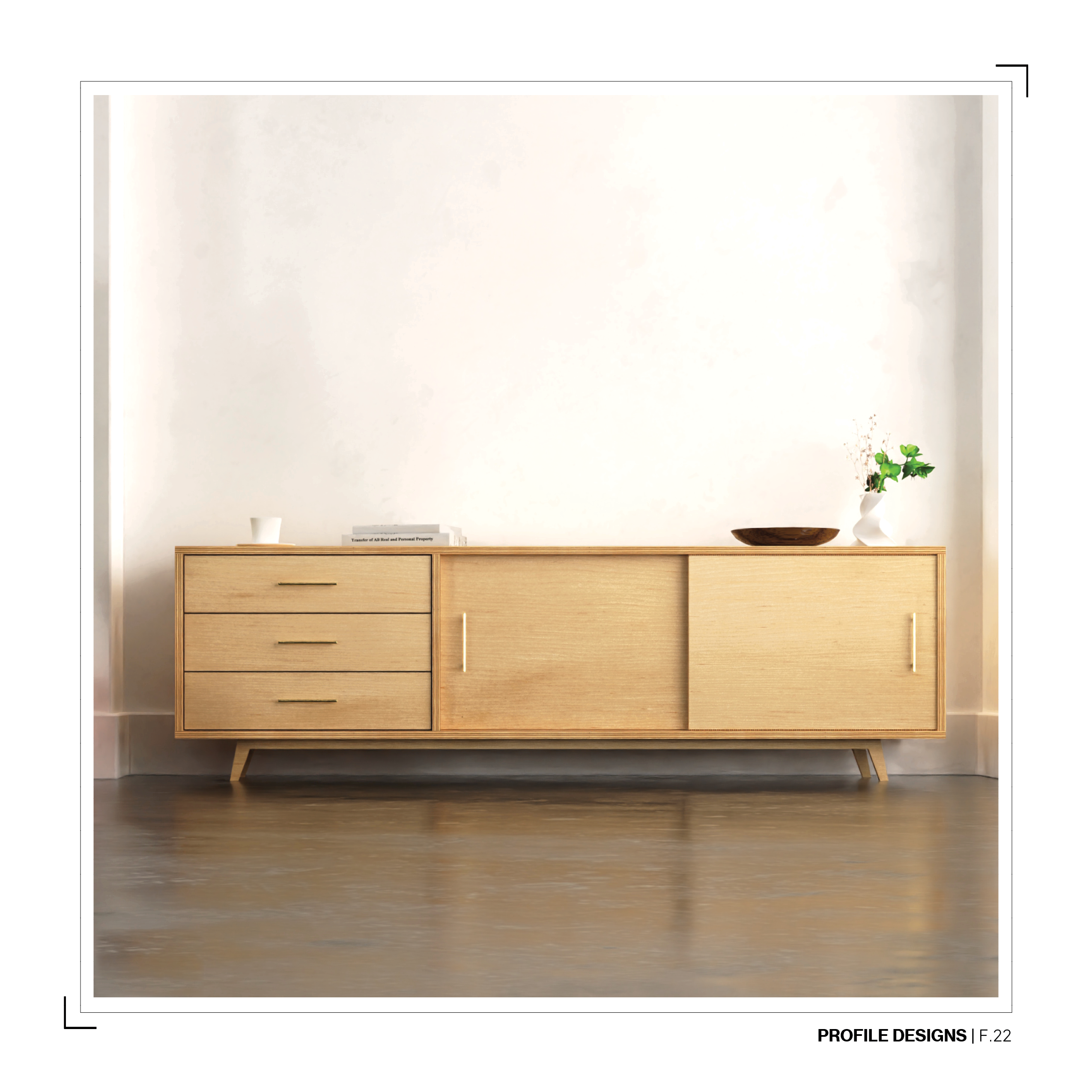 Casey Stamm - PROFILE DESIGNS · CONSOLE TABLE