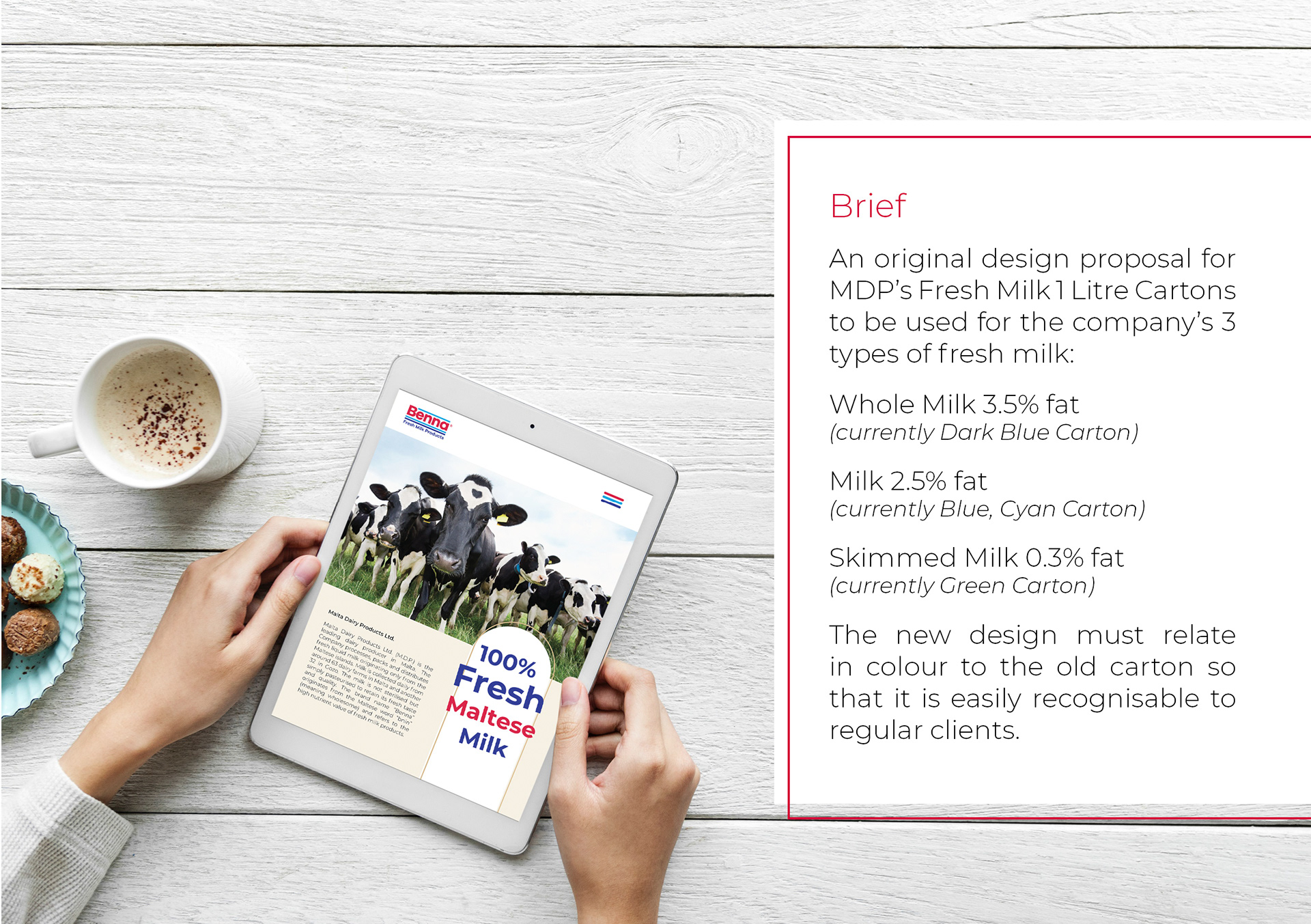 Marie Vella - Benna Milk Cartons