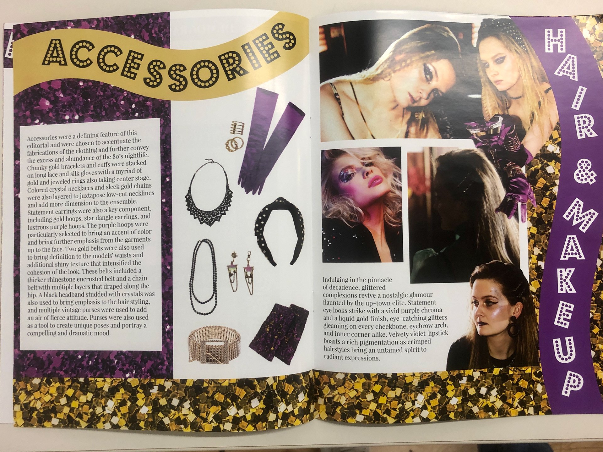 Brooke Yarsinsky - 80s Excess Editorial