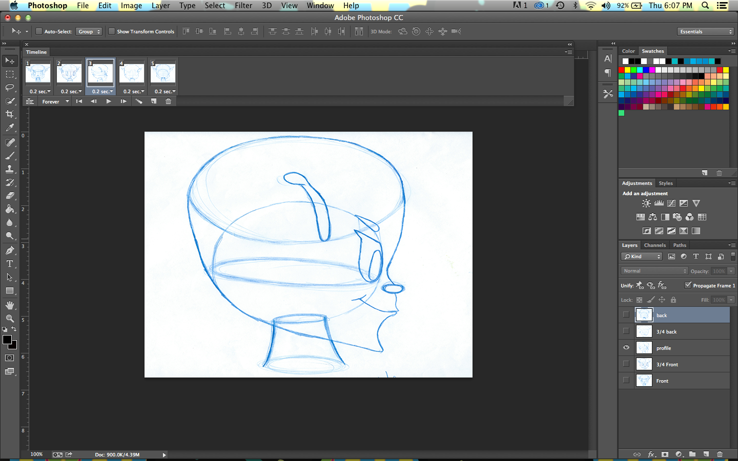 Creative Mellani - Animation Sketchbook: Character Turn Arounds