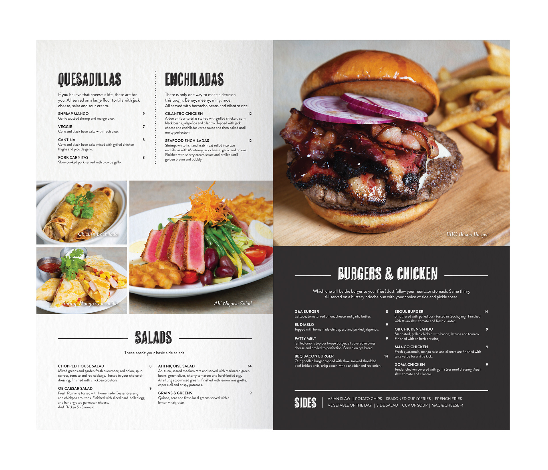Catherine Phipps - MENU DESIGN