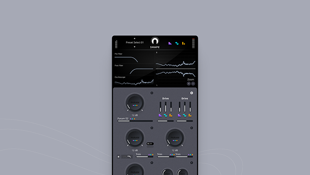 VST & Audio App Design // GUI Interface Design