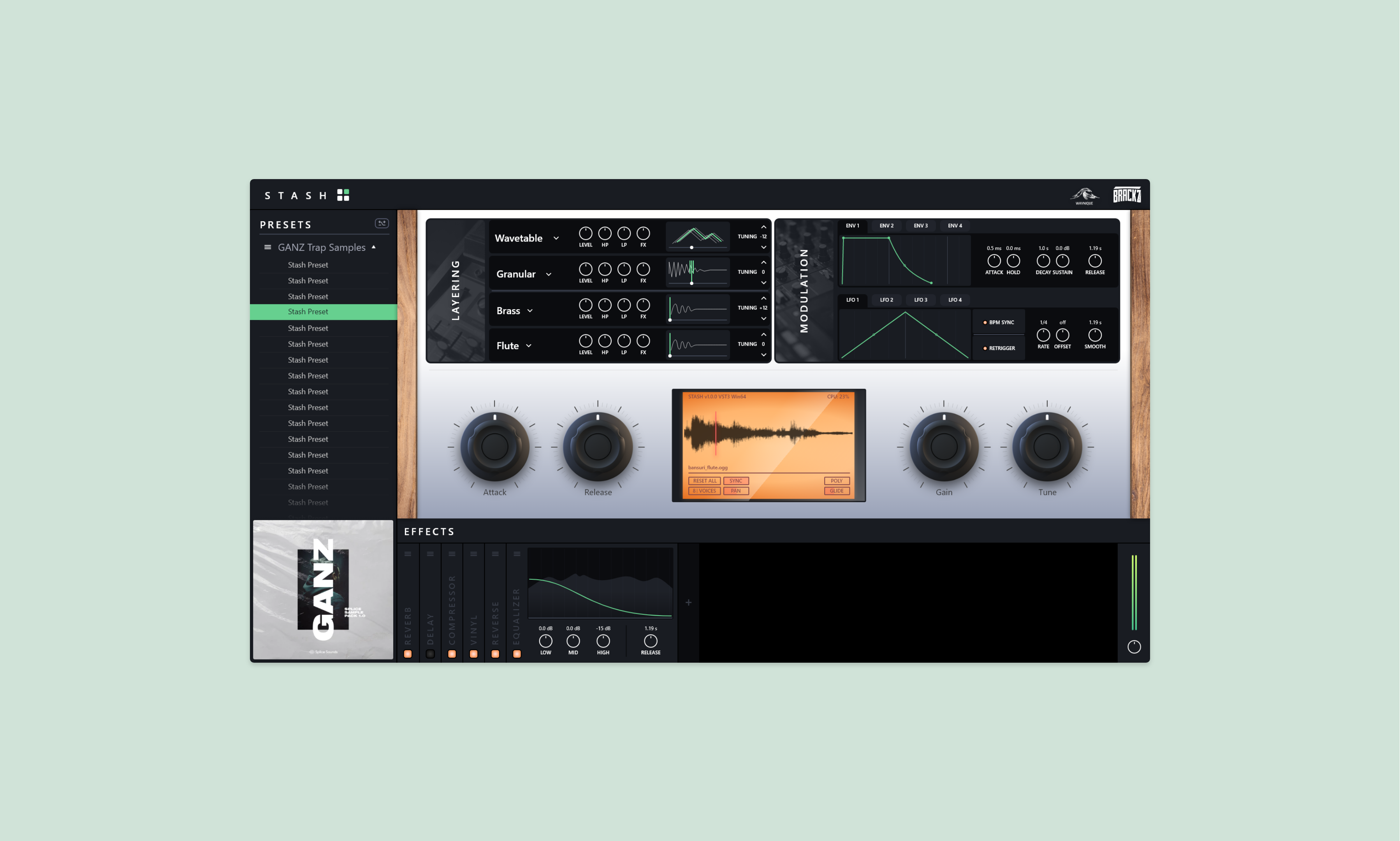 VST & Audio App Design // GUI Interface Design