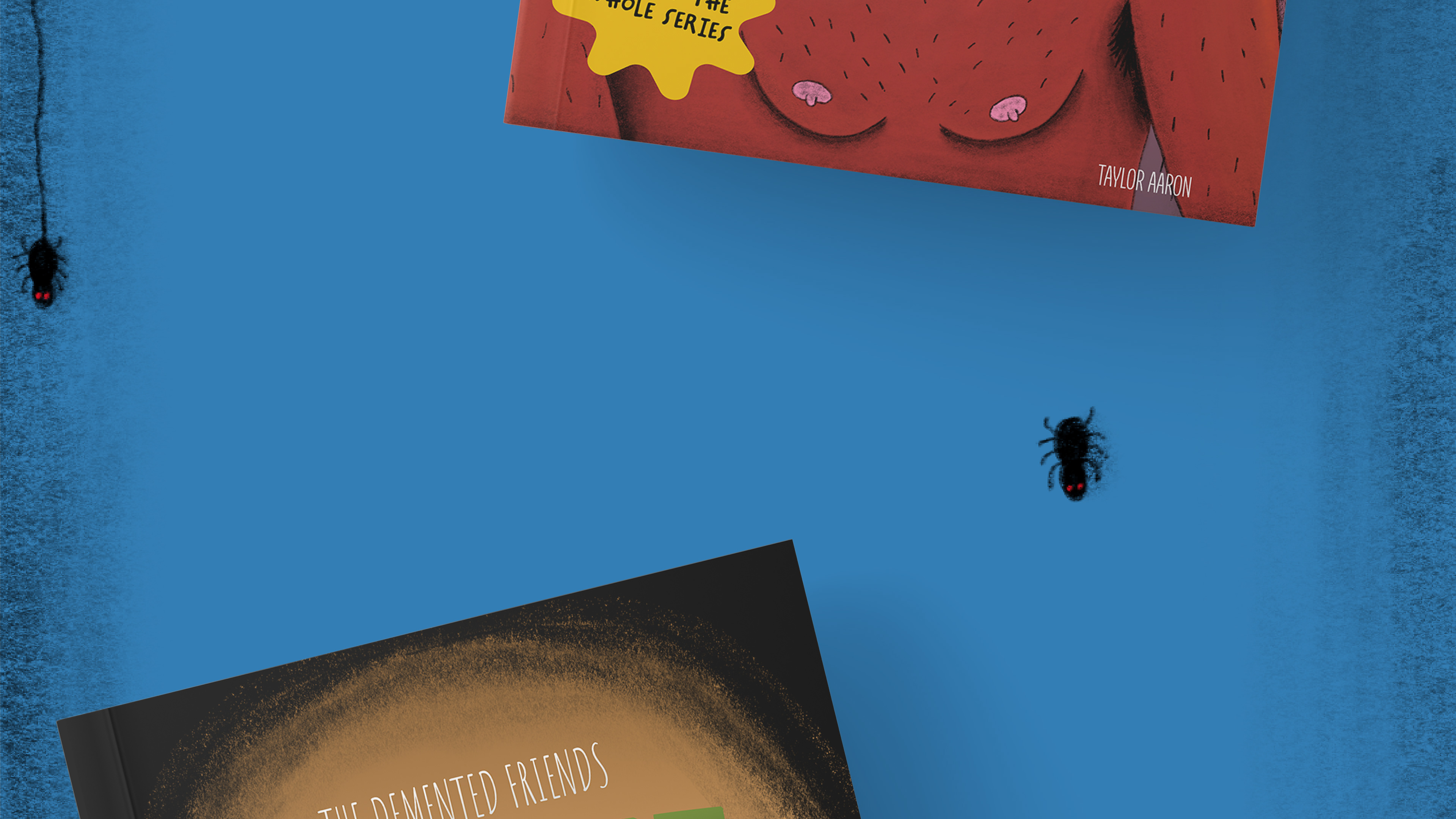 Taylor Teperman - The Demented Friends Horror Novels | Book Cover Design