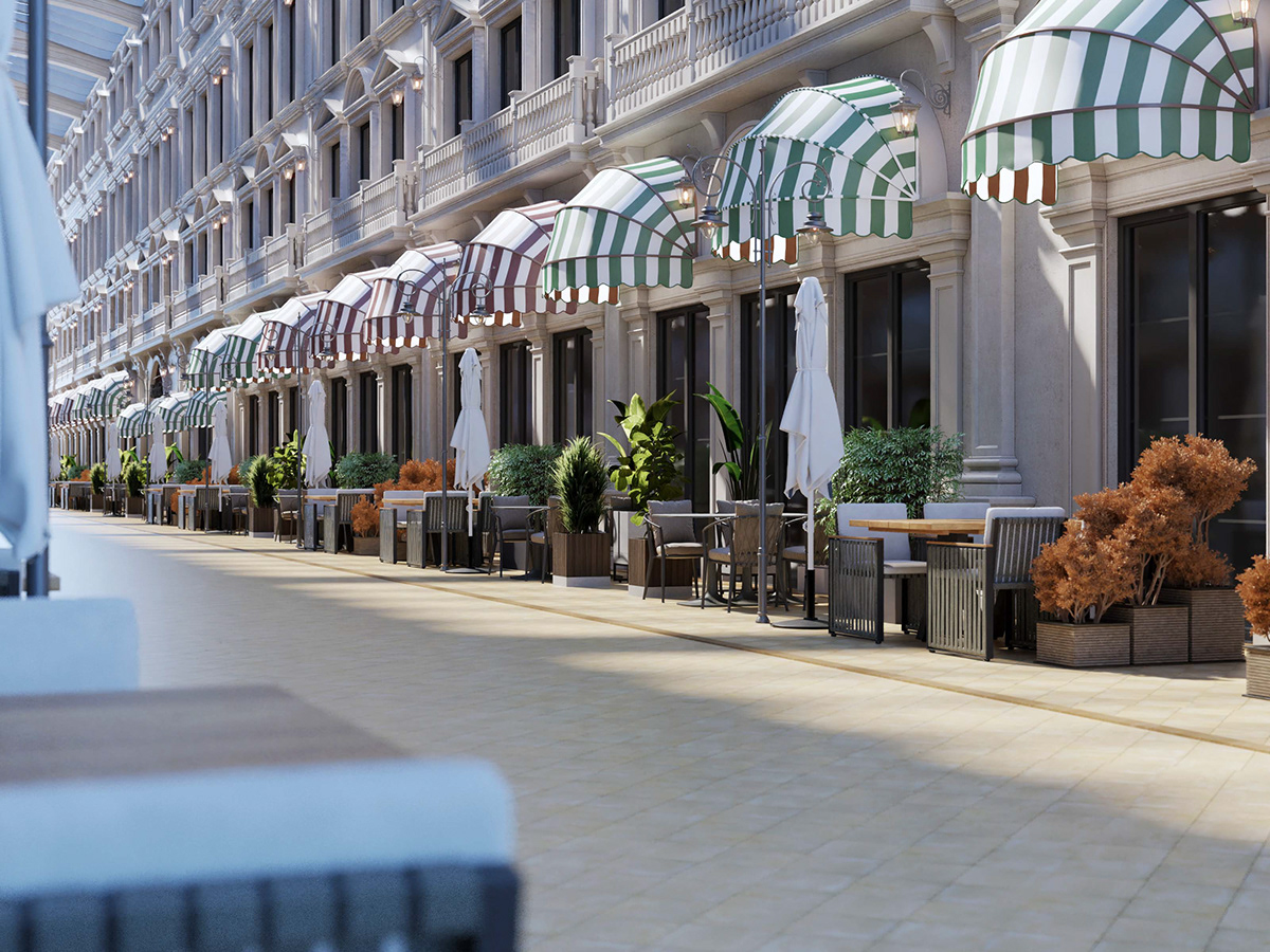 moayad rashad - Neoclassic Commercial Corridor