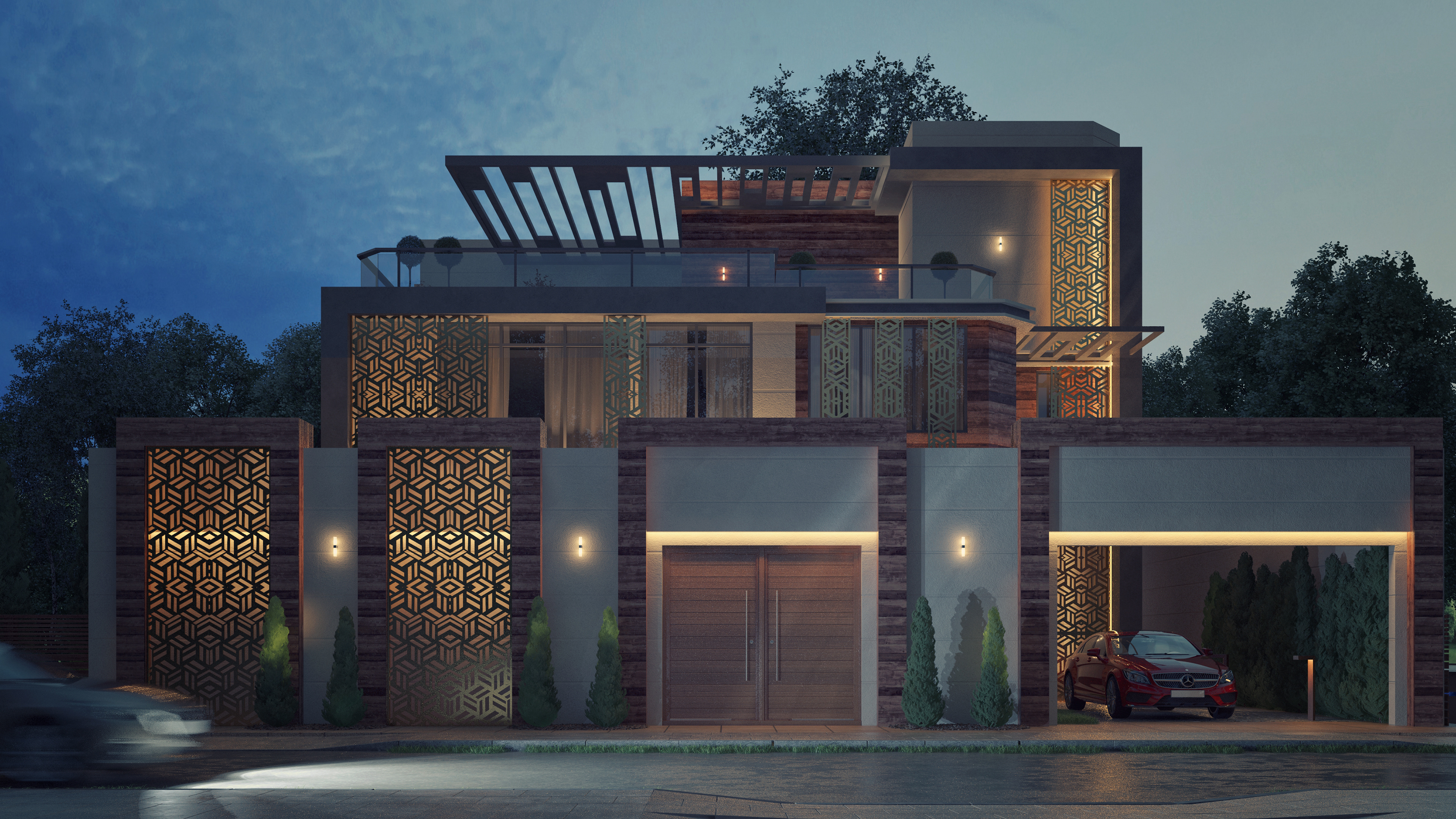 moayad rashad - Modern Facade Design