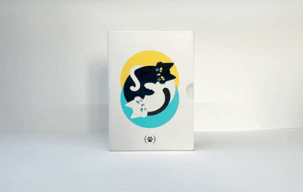 Mathilde Arnaud — Paper & Graphic Design - Chat Noir/Chat Blanc