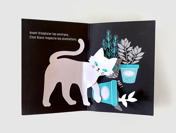 Mathilde Arnaud — Paper & Graphic Design - Chat Noir/Chat Blanc