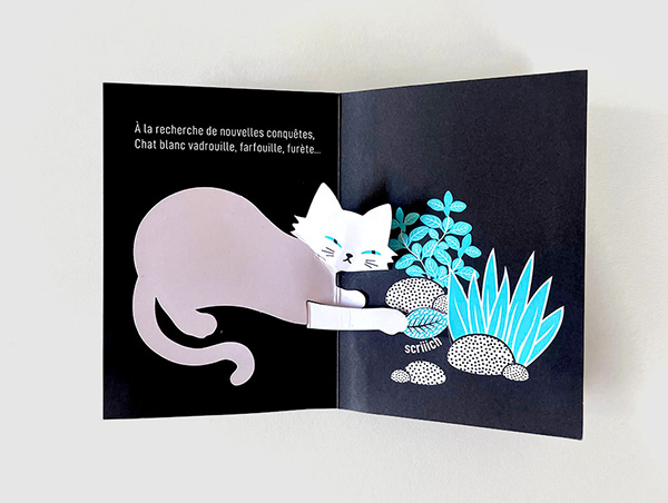 Mathilde Arnaud — Paper & Graphic Design - Chat Noir/Chat Blanc