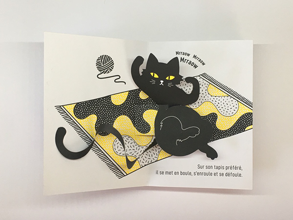 Mathilde Arnaud — Paper & Graphic Design - Chat Noir/Chat Blanc