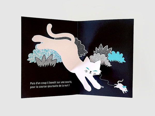 Mathilde Arnaud — Paper & Graphic Design - Chat Noir/Chat Blanc