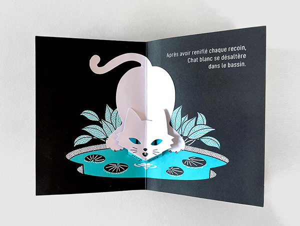 Mathilde Arnaud — Paper & Graphic Design - Chat Noir/Chat Blanc