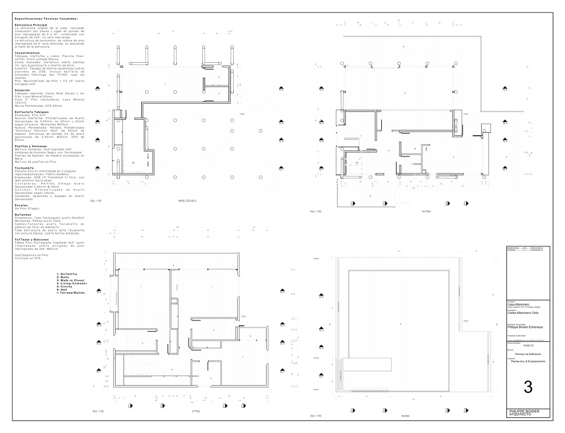 labo+arq - Remodelación B&B Casa El Pangue, Fase 1
