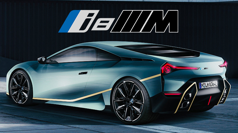 Emre Husmen - BMW i8M illustration