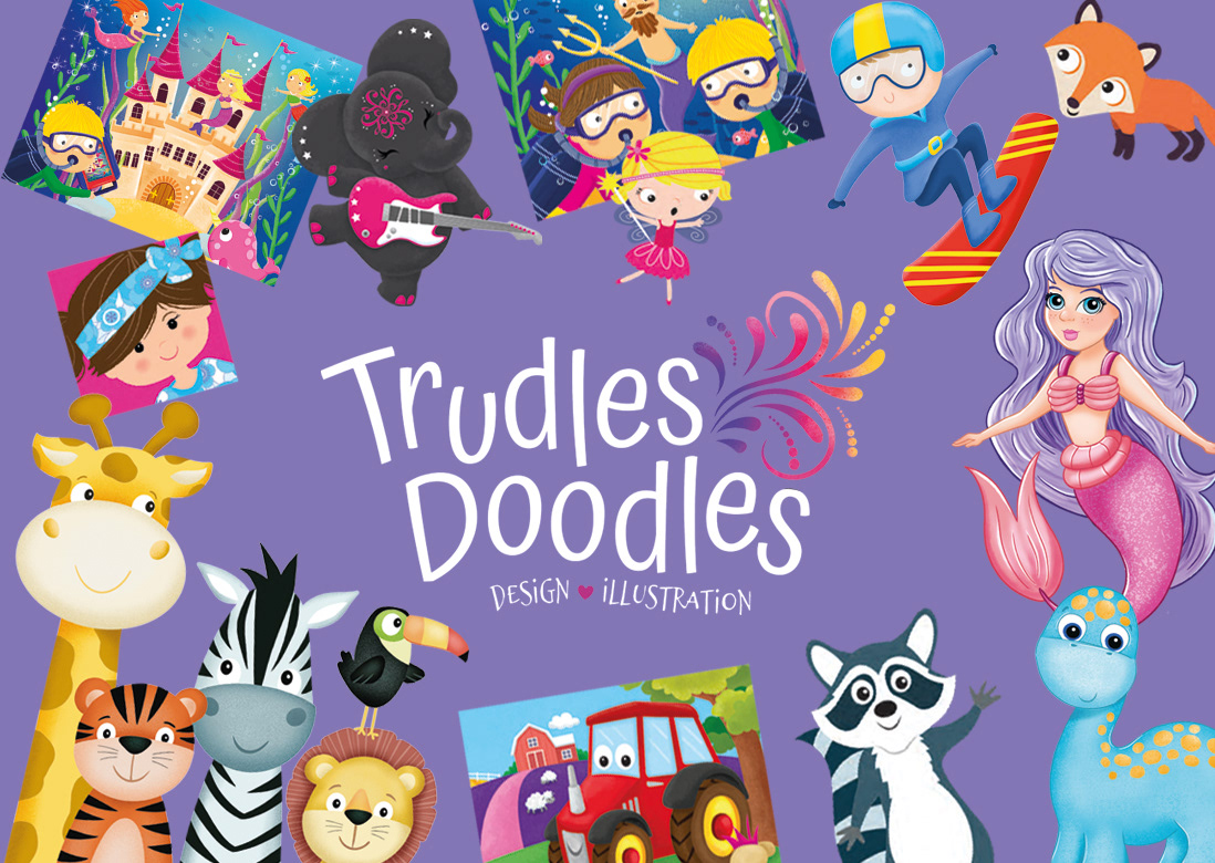 Trudles Doodles Design & illustration - Trudi Webb - ILLUSTRATION