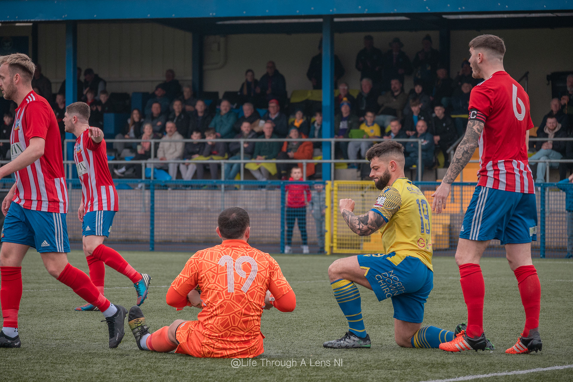Jordan Connolly - 2023-04-29 Bangor v Ballymacash - League - Trophy Day