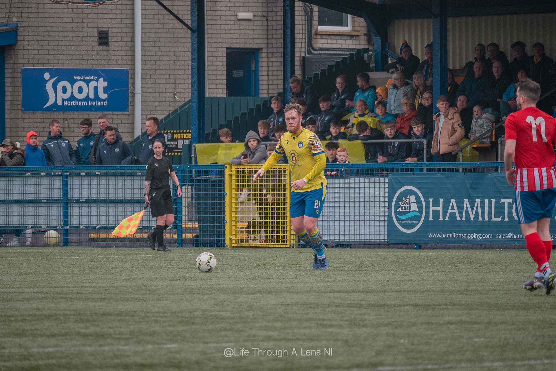 Jordan Connolly - 2023-04-29 Bangor v Ballymacash - League - Trophy Day