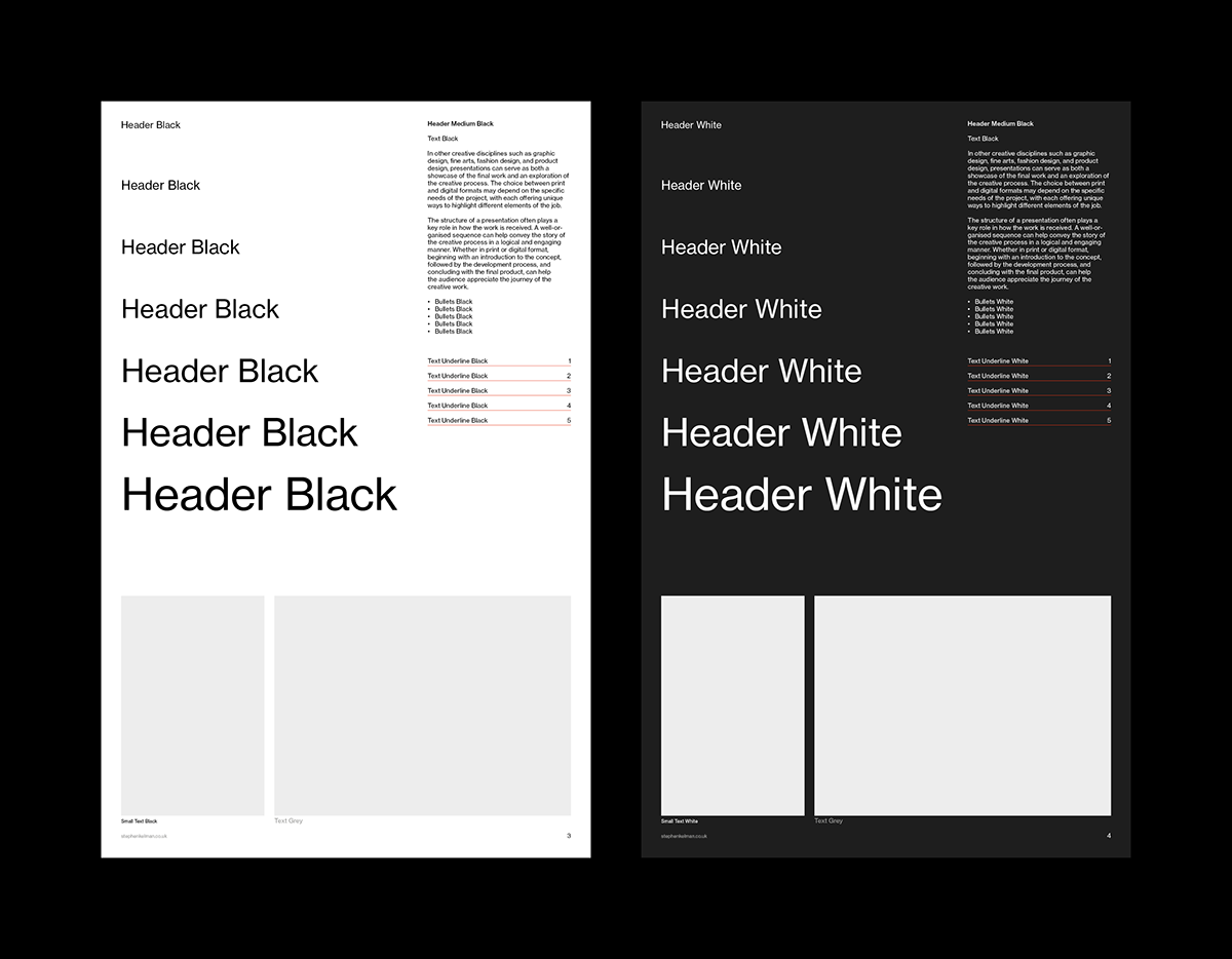 Stephen Kelman - Tabloid Portrait Presentation Grid System for InDesign