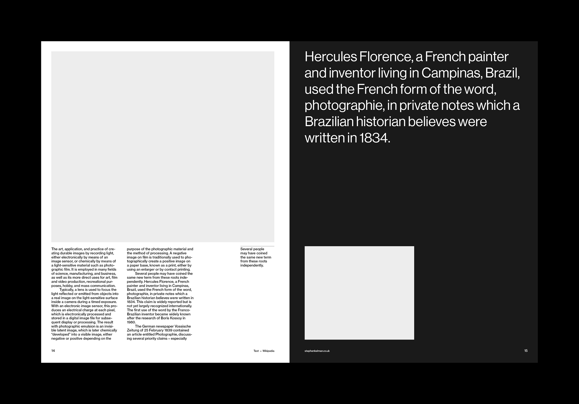 Stephen Kelman - US Letter Photography Grid System for InDesign