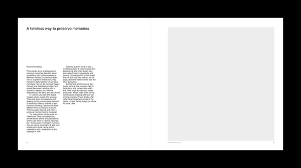 Stephen Kelman - Square Photobook Grid System for InDesign | Sans