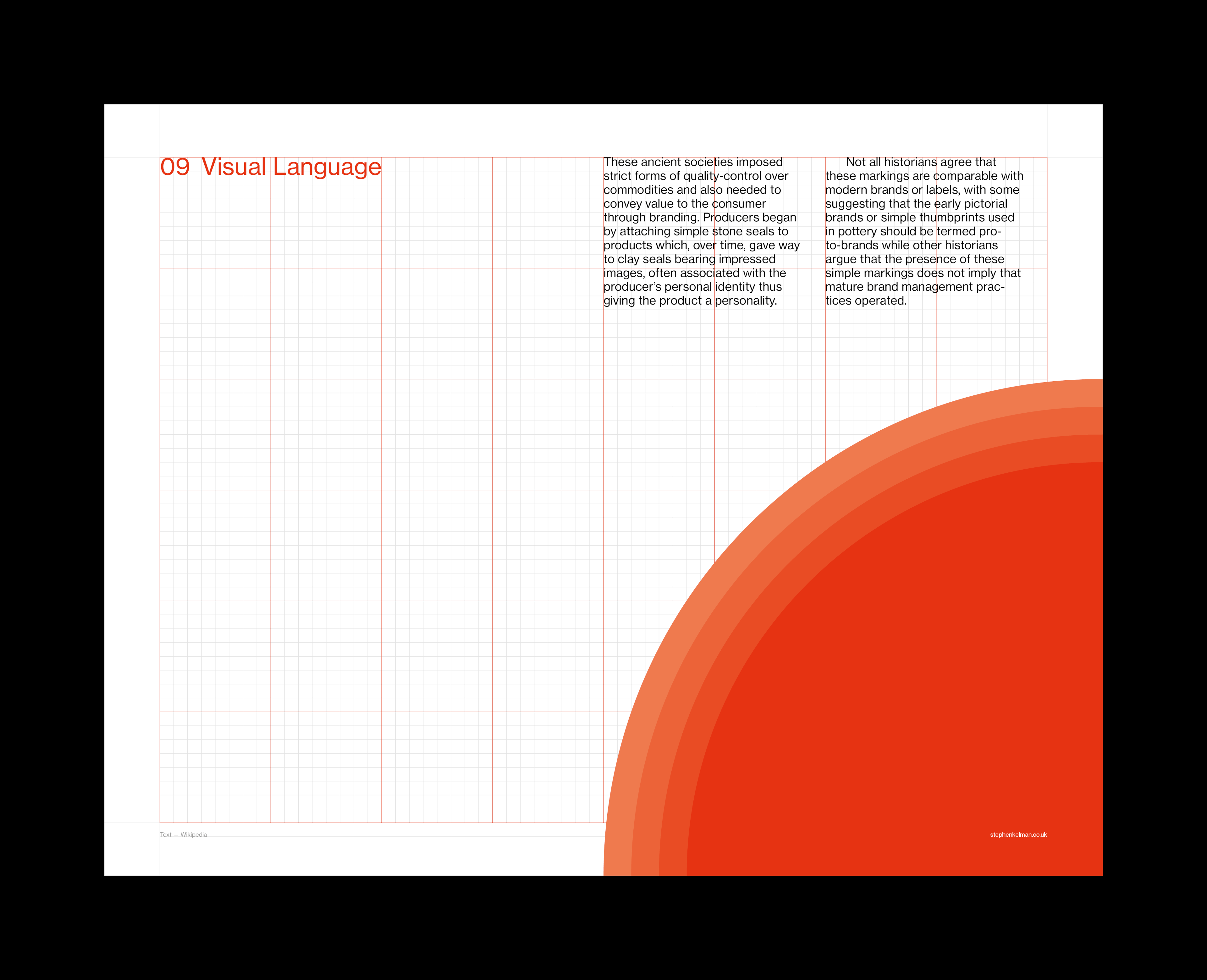 Stephen Kelman - Branding Guidelines Grid System – US Letter Landscape