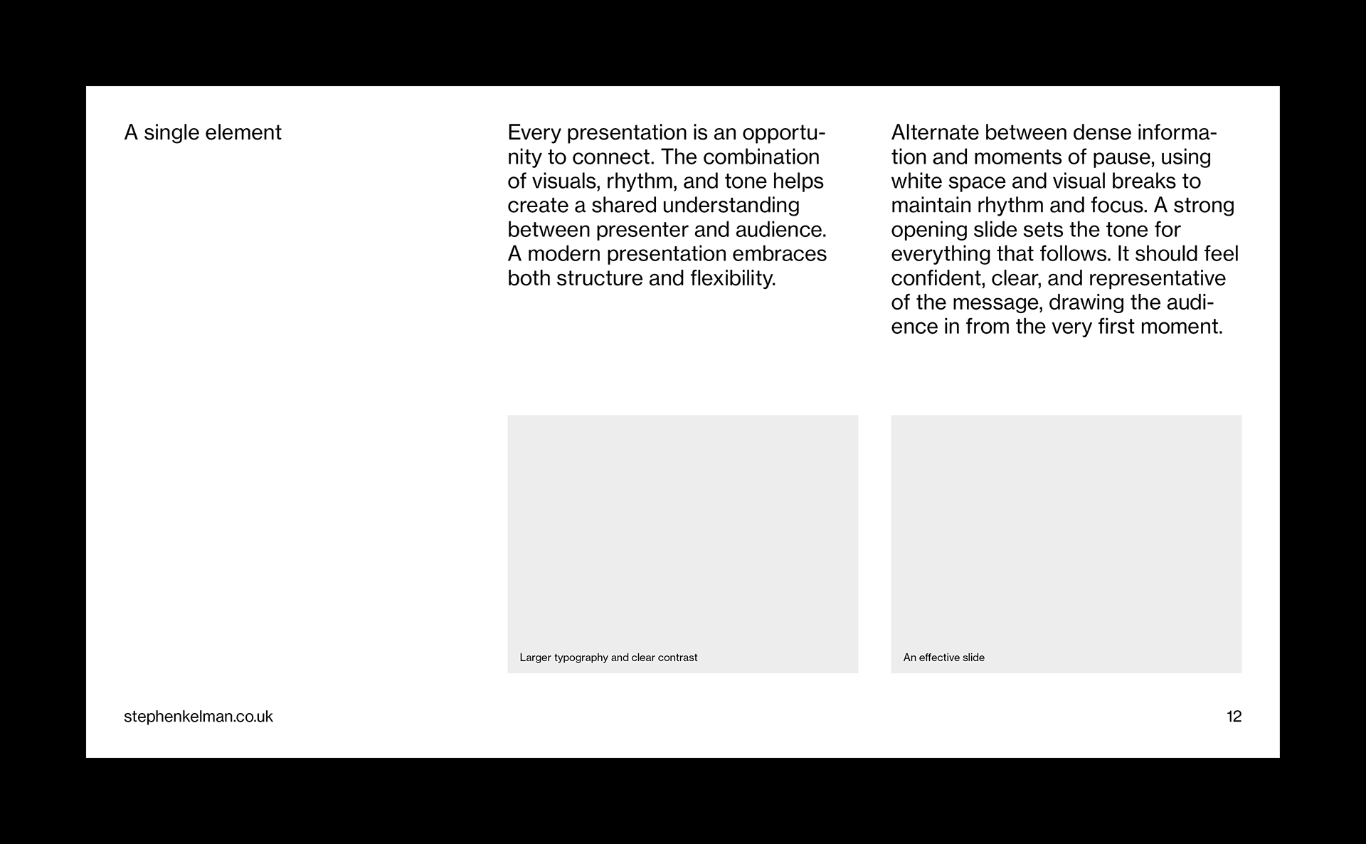 Stephen Kelman - Highlight Presentation Grid System for InDesign