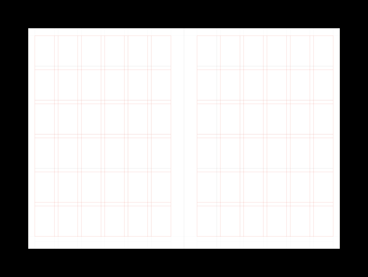 Stephen Kelman - A4 Catalogue Grid System for InDesign