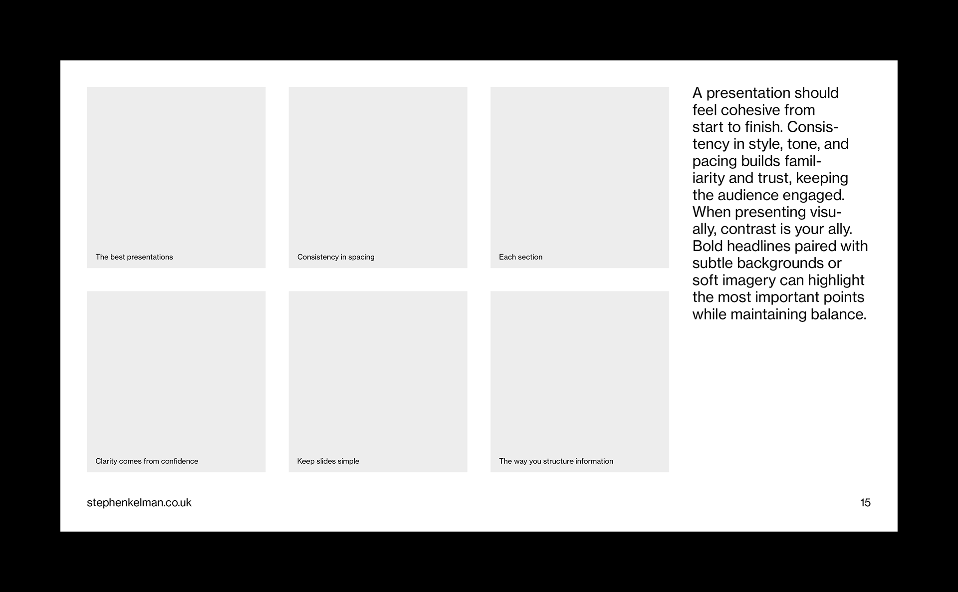 Stephen Kelman - Highlight Presentation Grid System for InDesign