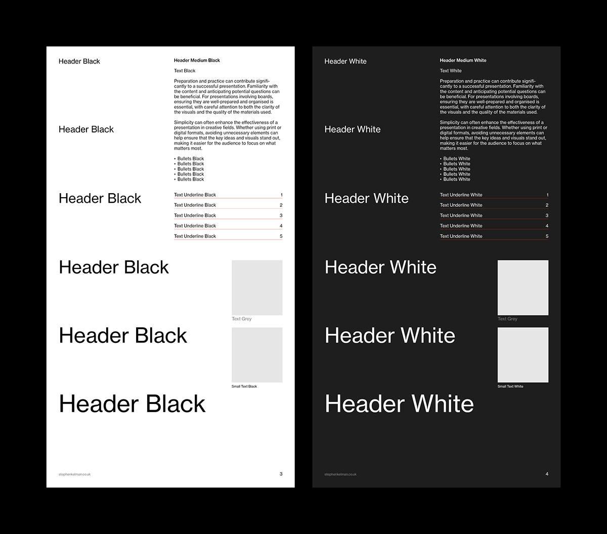 Stephen Kelman - Digital Display Grid System for InDesign | Portrait