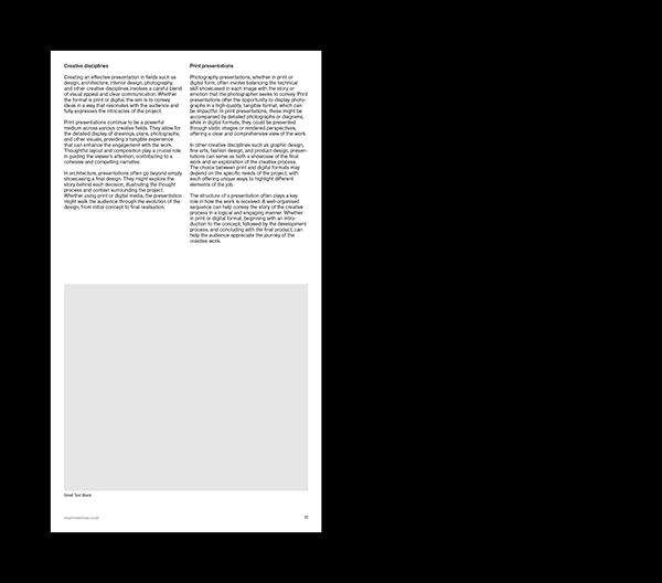 Stephen Kelman - Digital Display Grid System for InDesign | Portrait