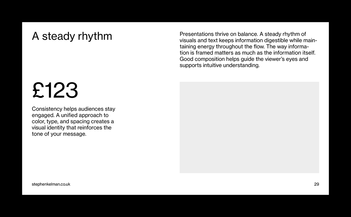 Stephen Kelman - Highlight Presentation Grid System for InDesign