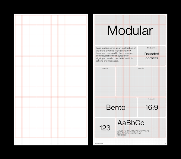 Stephen Kelman - Bento Presentation Grid System for InDesign | Portrait