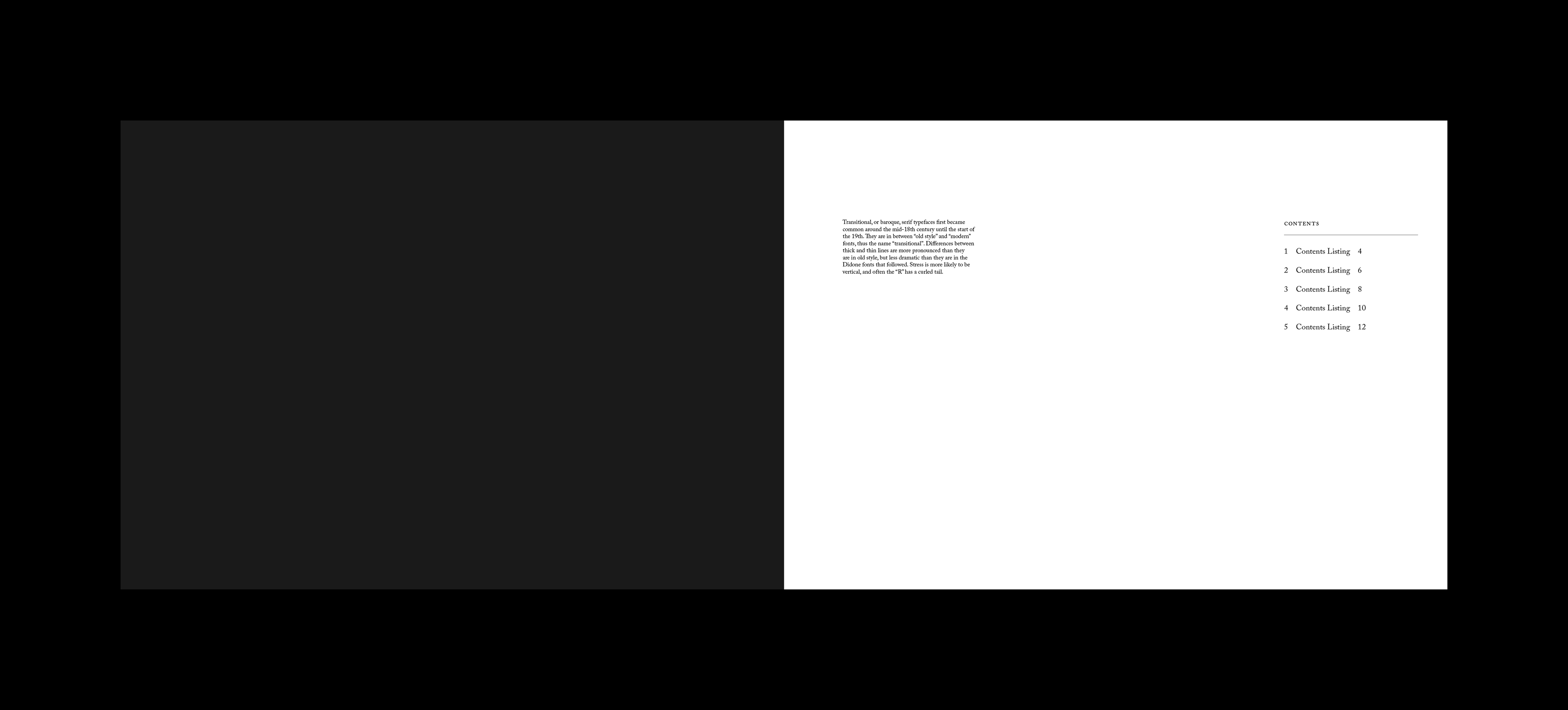 Stephen Kelman - Serif Series A4 Landscape Grid System for InDesign