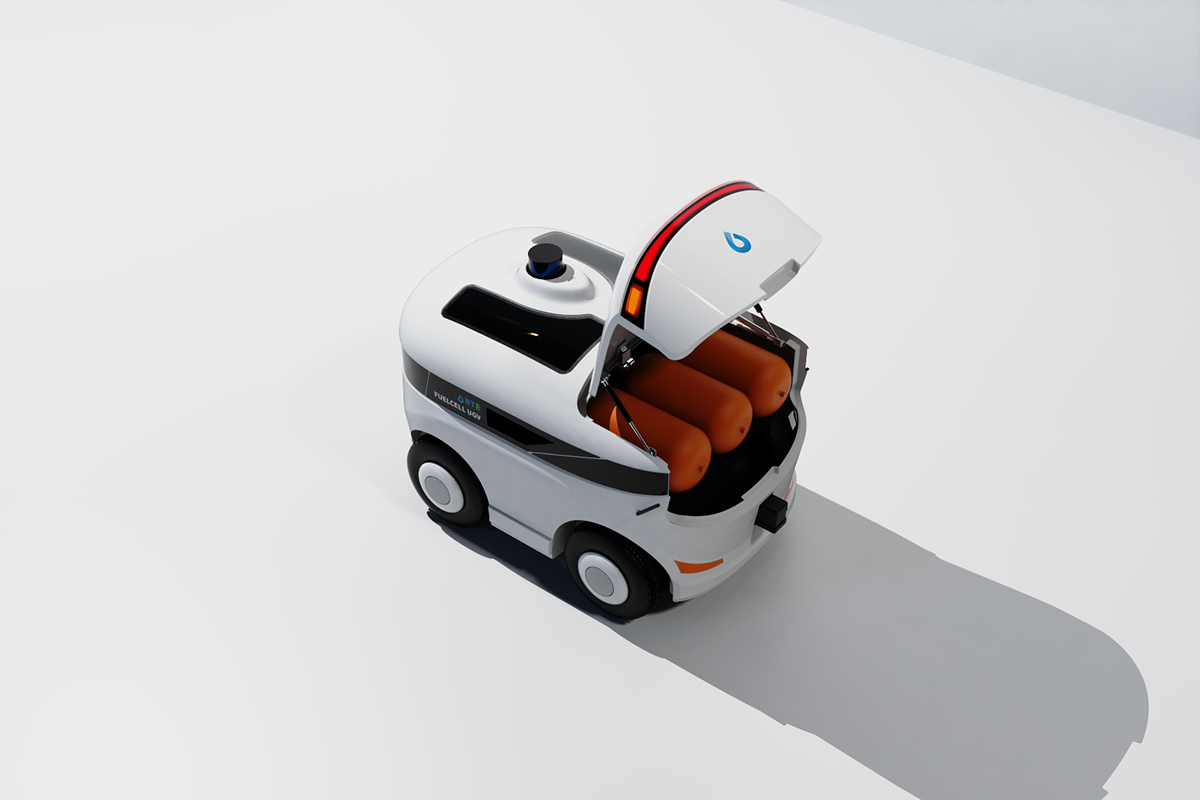 JKDESIGNㅣ제이케이디자인 - UGV Hydrogen Fuell Cell Robot