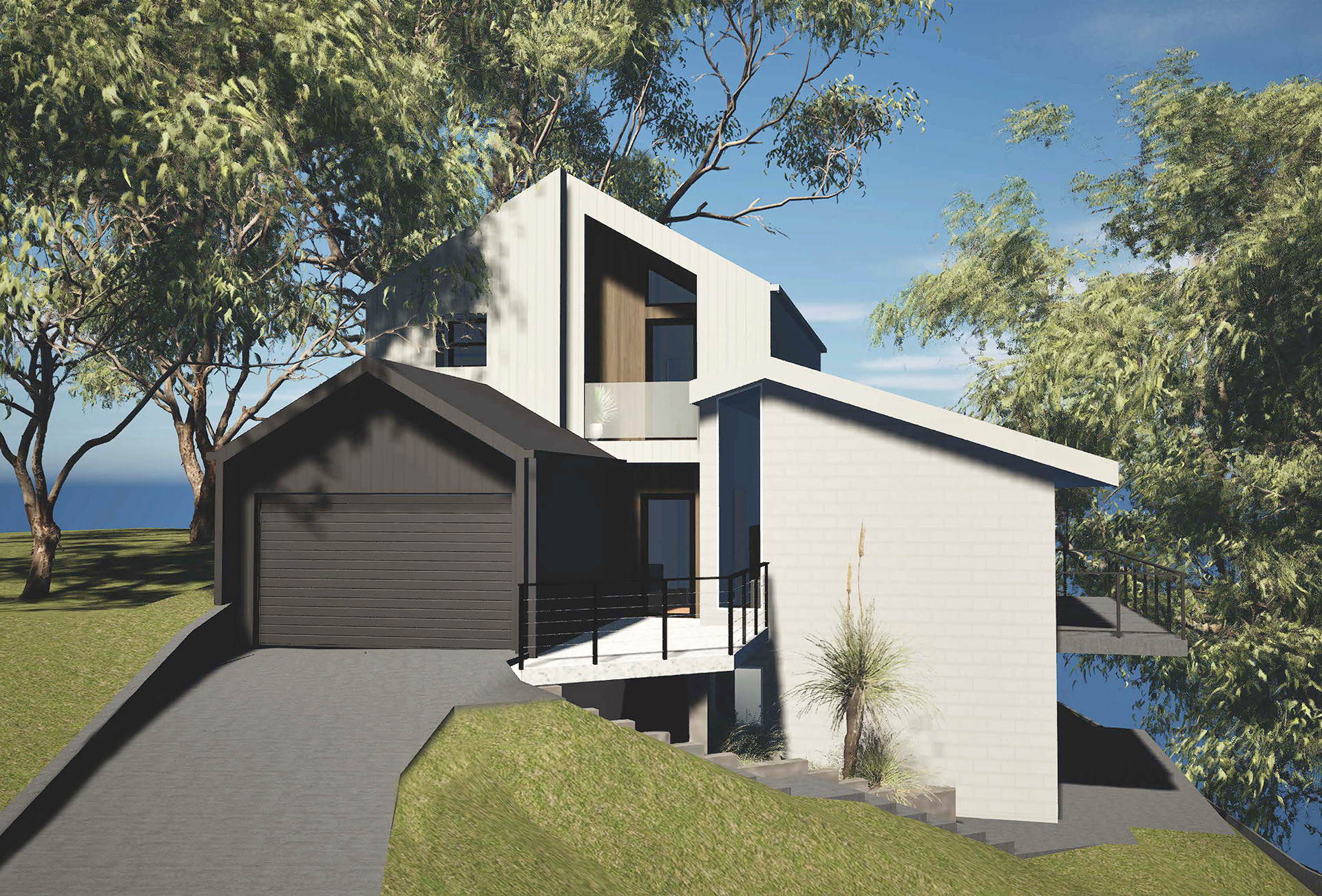 Beyond Space Residential Design - Home in the trees