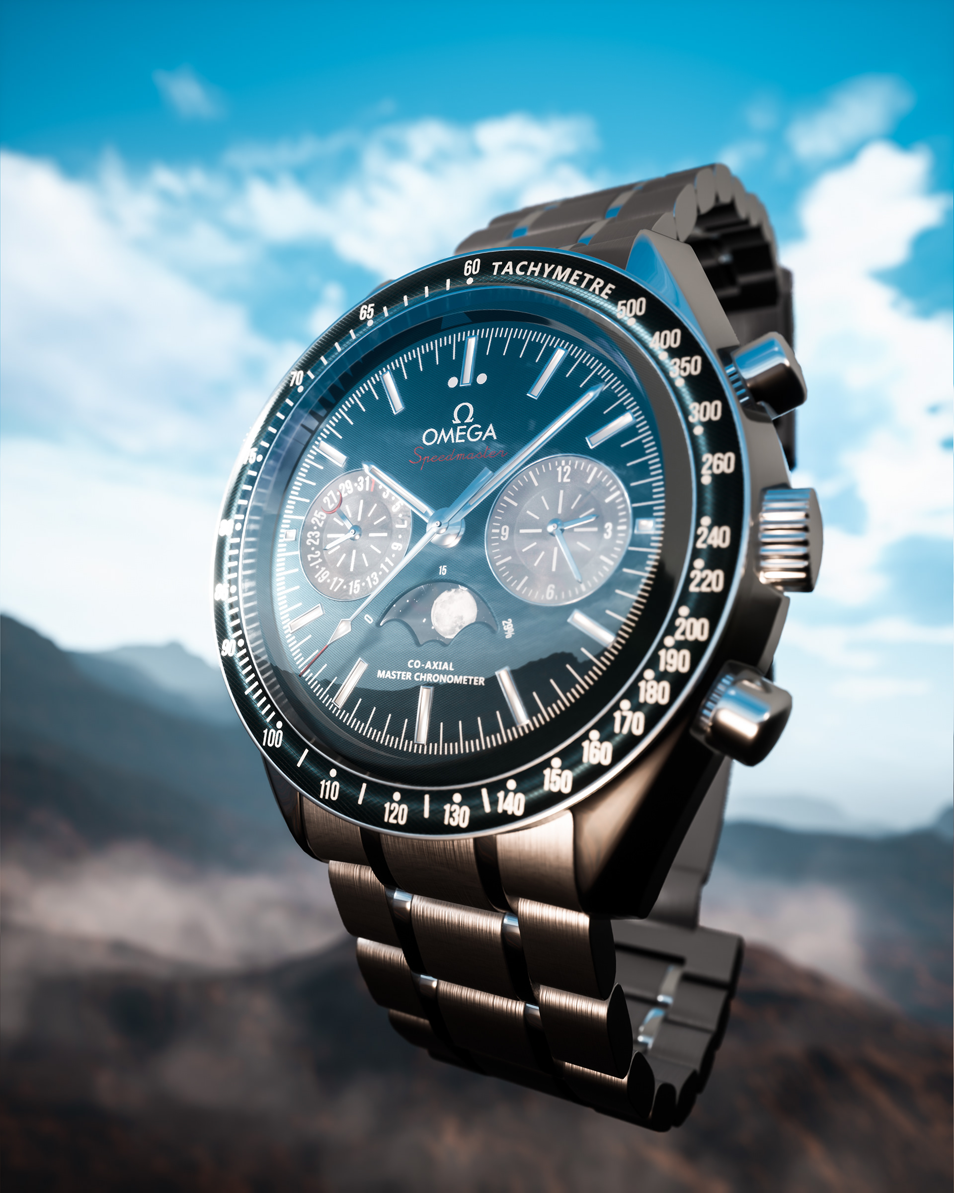 ENGWIND ART - Omega Speedmaster Professional Moonphase