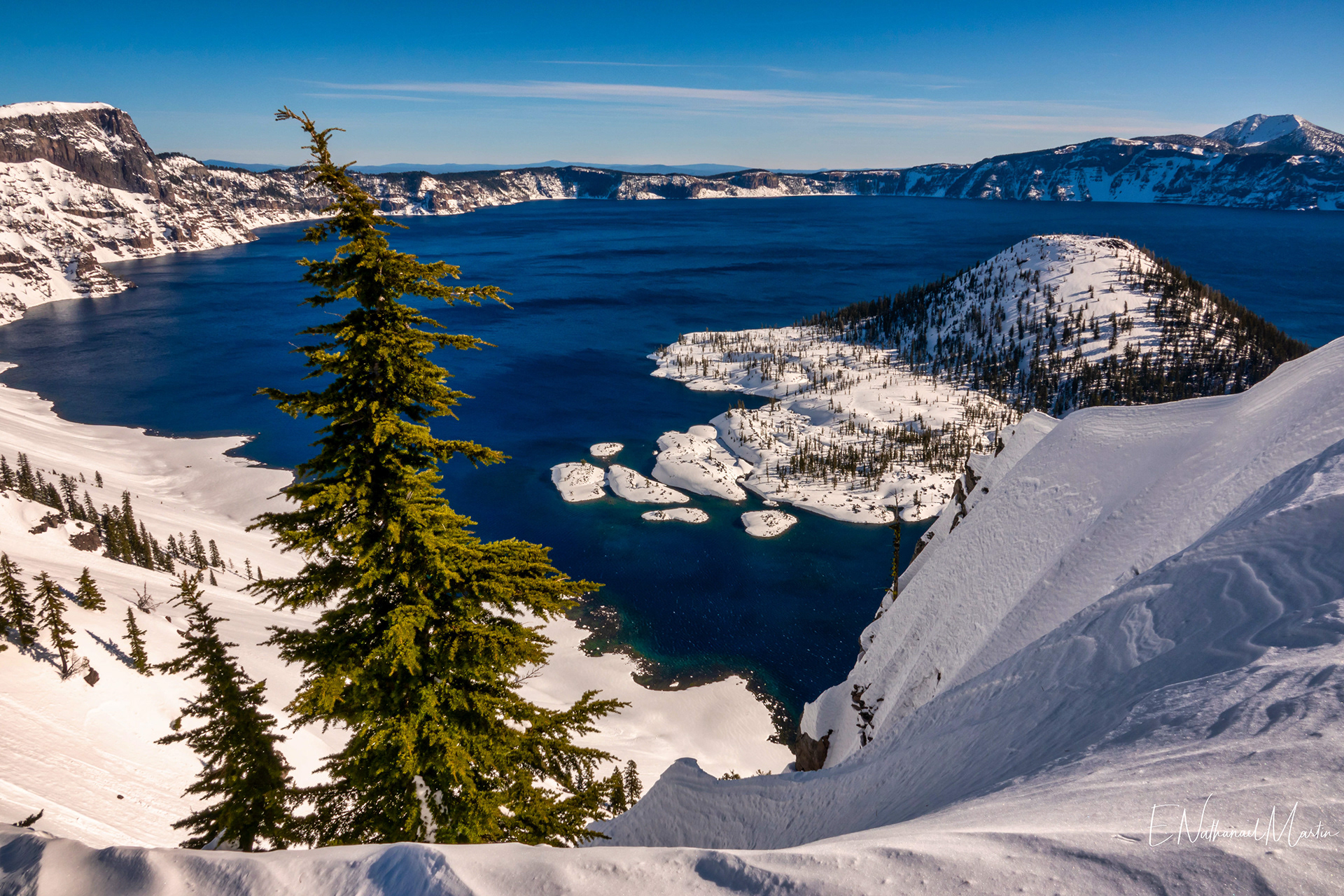 Nature by Nat Photography - Crater Lake Winter