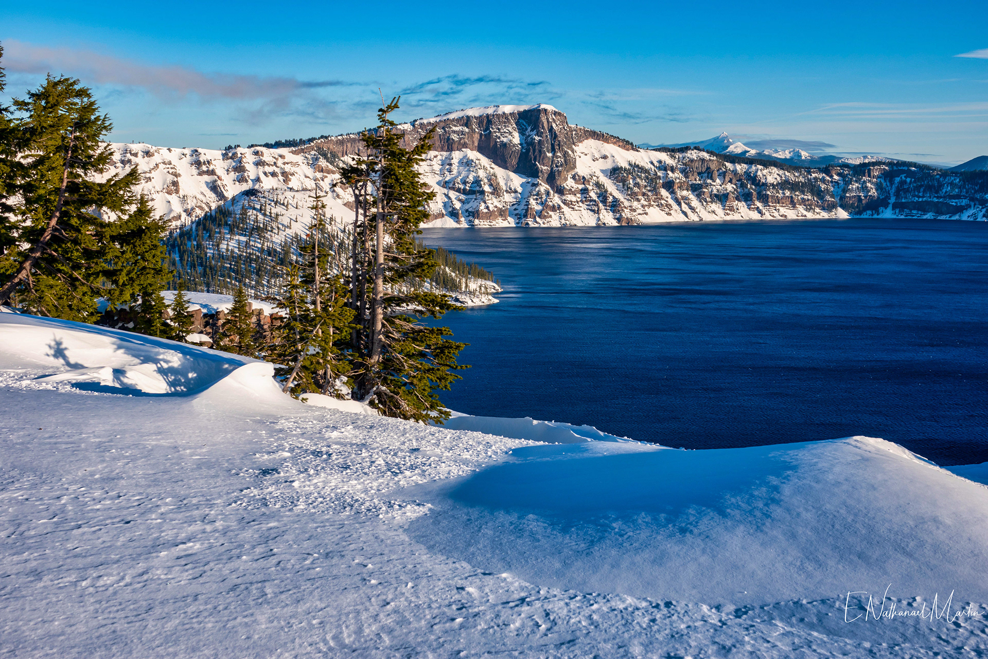Nature by Nat Photography - Crater Lake Winter