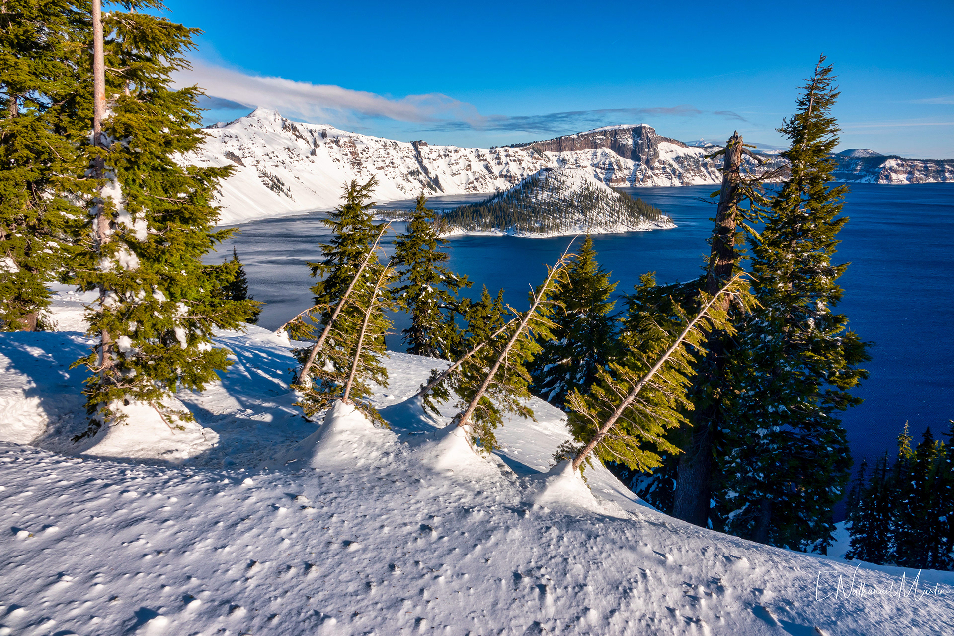 Nature by Nat Photography - Crater Lake Winter
