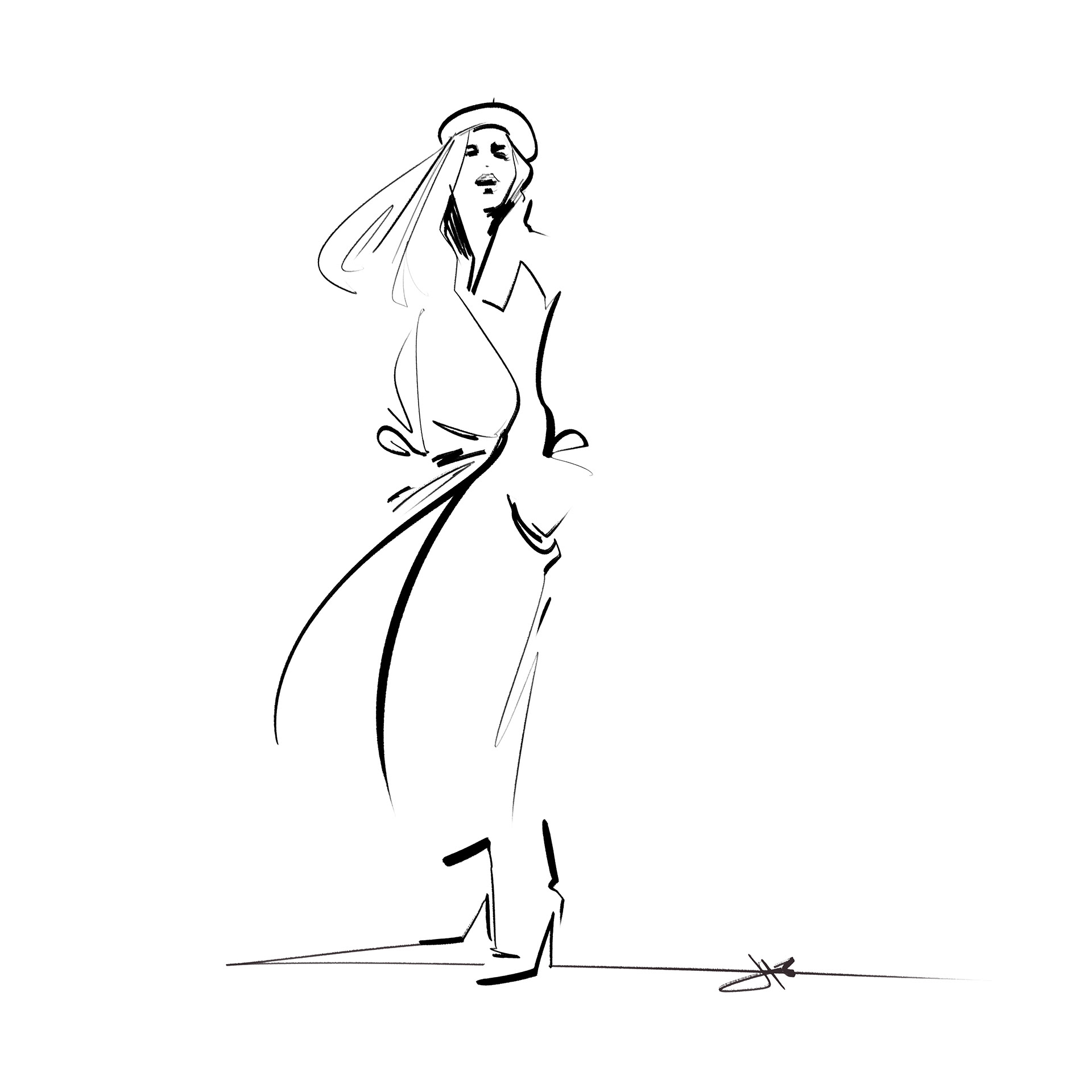 Hilbrand Bos Amsterdam-based illustrator - Trench Fever