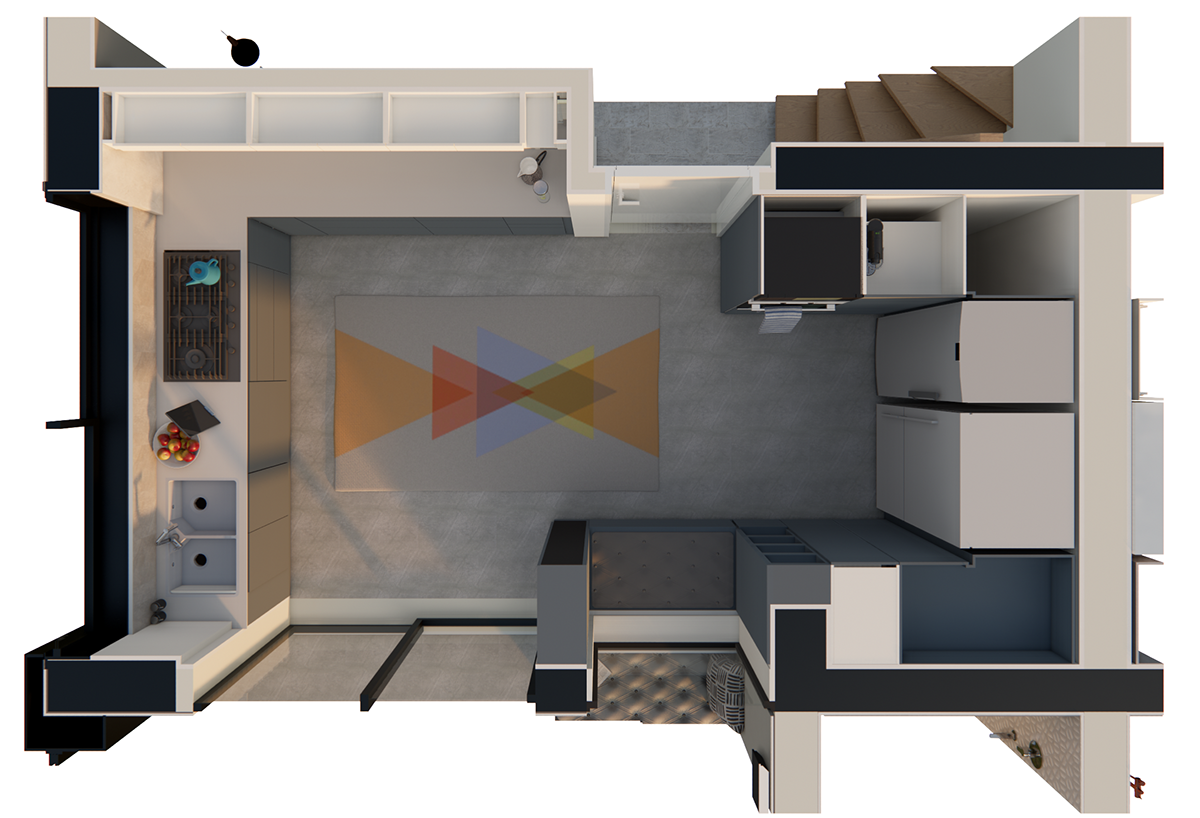 derya damla idi - 3D Floor Plans