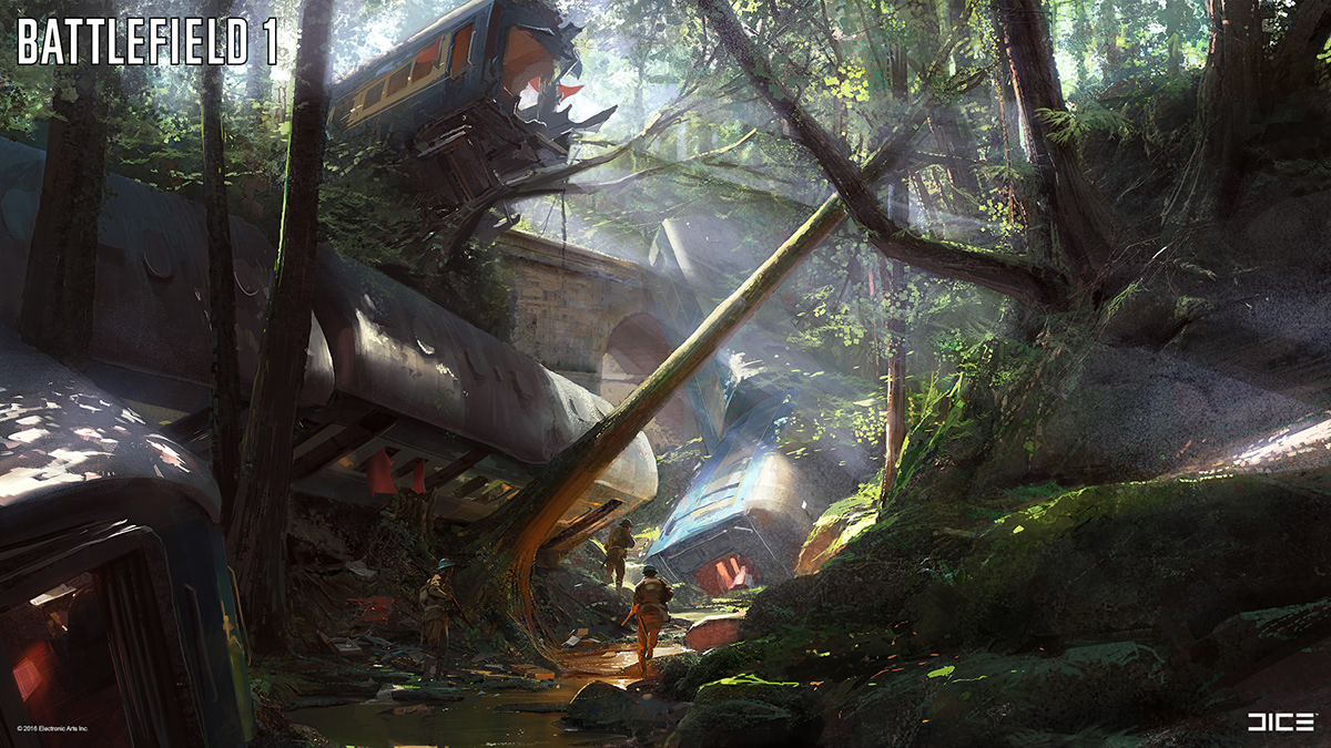 Robert Sammelin ARTWORKS - Battlefield 1 Concept Art