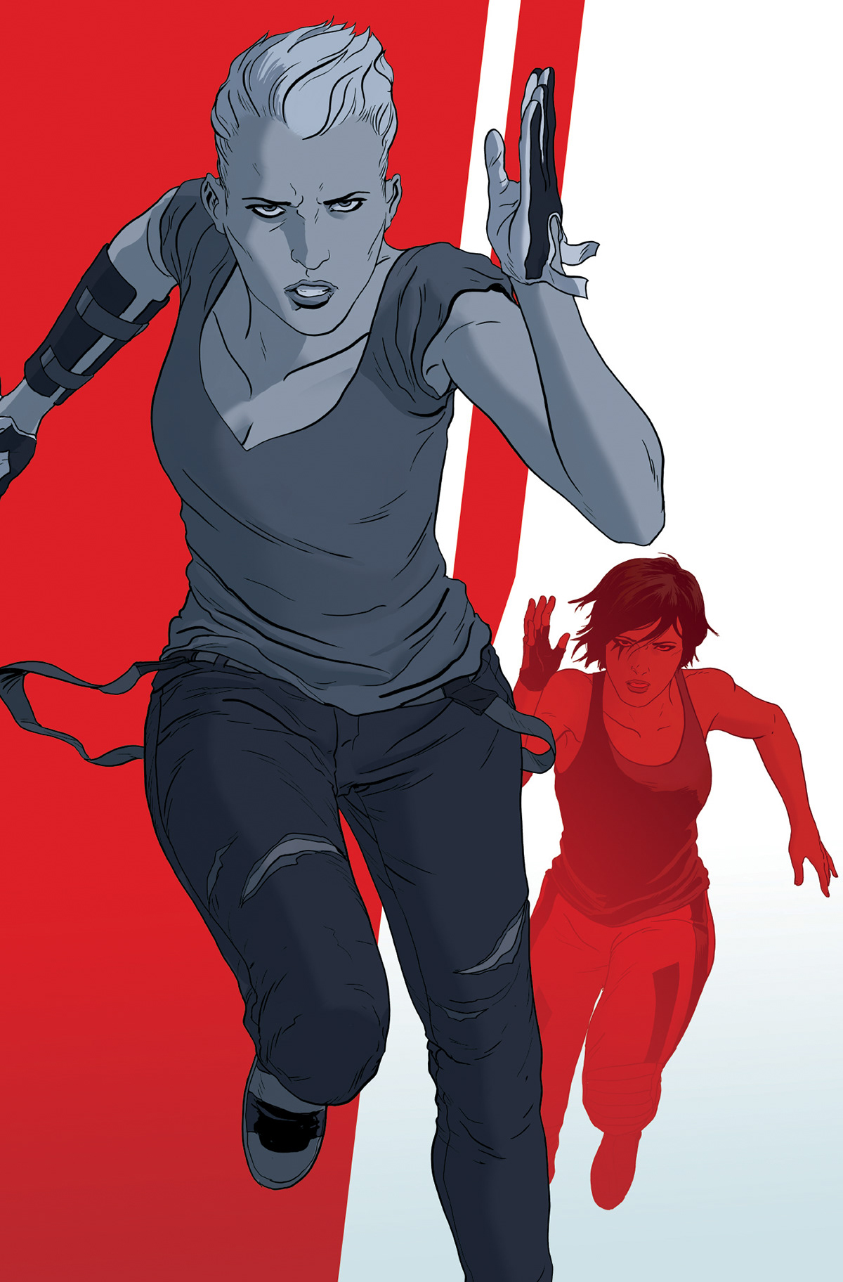 Robert Sammelin ARTWORKS - Mirror's Edge Exordium Covers